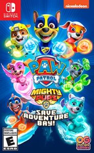 paw patrol mighty pups save adventure bay - nintendo switch