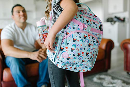 Simple Modern Toddler Backpack for School Girls | Kindergarten Elementary Kids Backpack | Fletcher Collection | Kids - Medium (15" tall) | Fox and the Flower