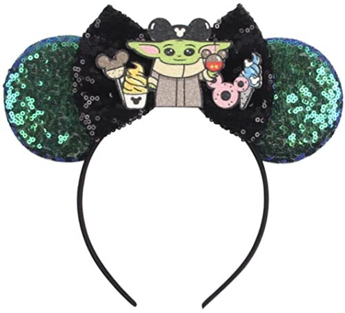 CL GIFT Ears, Black Mouse Ears, Darth Vader, Mickey Ears (BY)