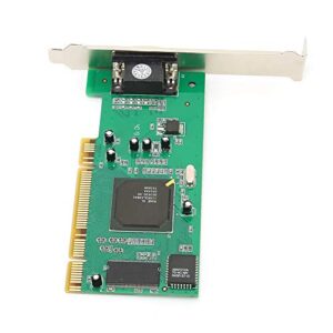 Graphics Card,MultiDisplay Video Card,Graphics Card VGA PCI 8MB 32Bit Desktop Computer Accessories,Low Profile, Low Consumption Graphics Card