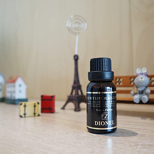 Dionel Secret Love Black Edition, perfumes for women, inner perfume oil, Romantic Floral Scent in Reminiscence, 15ml/0.51fl.oz