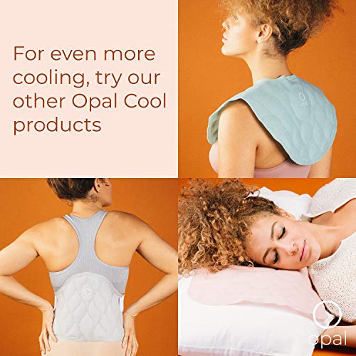 Opal Cool Gal Pals - Blush; Cool Pack Comfort for Menopause & Nursing Moms; Set of 4 Bra Inserts