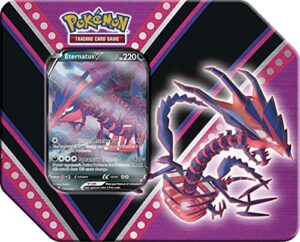 pokemon v power eternatus tin, multicolor