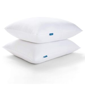 bedsure pillows queen size set of 2 - queen pillows 2 pack down alternative hotel quality bed pillows for sleeping soft and supportive pillows for side and back sleepers