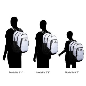 adidas Excel 6 Backpack, Jersey White/Black FW21, One Size