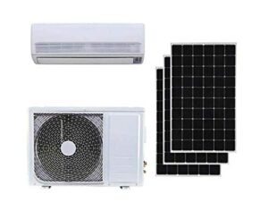 jntech 12000btu solar acdc inverter ductless mini split air conditioner with heater