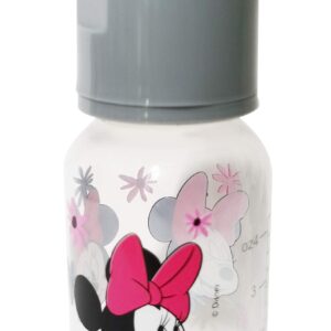 Cudlie Disney Baby Boy Minnie Mouse 5 oz Pack of Three Baby Bottles, Tropic Floral