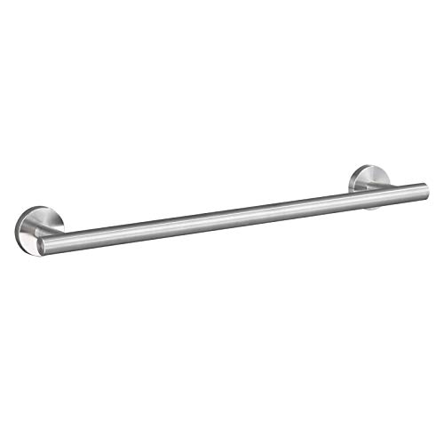 USHOWER 16-Inch Bath Towel Bar, Total Length 18-Inch Brushed Nickel Towel Rack Wall Mounted, SUS304 Stainless Steel Modern Home Decor Towel Holder for Bathroom