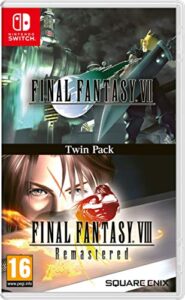 final fantasy vii and final fantasy viii remastered - twin pack (nintendo switch)