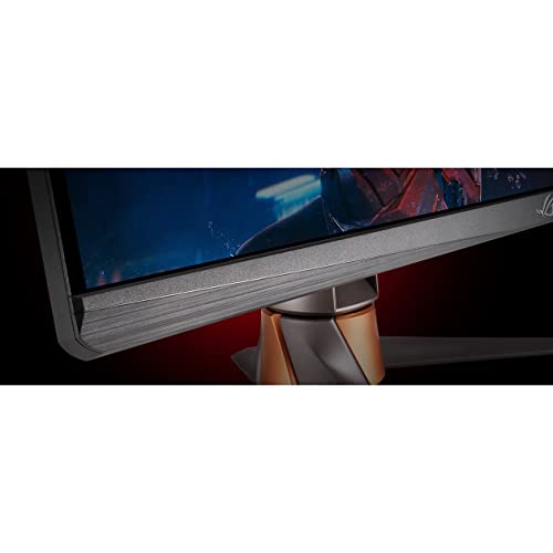 ASUS ROG Swift 27” 1440P Gaming Monitor (PG279QM) - WQHD, Fast IPS, 240Hz, 1ms, G-SYNC, NVIDIA Reflex Latency Analyzer, DisplayHDR400, Eye Care, HDMI, DisplayPort, USB, Height Adjustable,BLACK