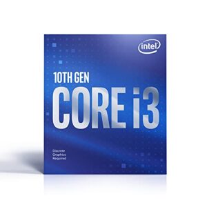 intel cpu bx8070110100f core i3-10100f / 3.6ghz / 6mb lga1200 4c / 8t