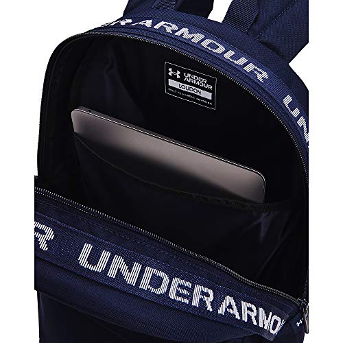 Under Armour Adult Loudon Backpack , Midnight Navy (410)/White , One Size Fits All