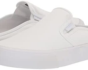 Lugz Women's Clipper Mule Classic Slip-on Fashion Sneaker, White, 9