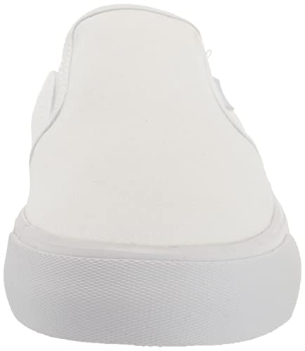 Lugz Women's Clipper Mule Classic Slip-on Fashion Sneaker, White, 9