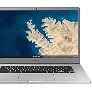 SAMSUNG 2021 New Chromebook 4 15.6” FHD Non-Touch Laptop for Business Student, Intel Celeron N4000, 4GB RAM, 32GB Storage, Webcam, WiFi, Chrome OS (Google Classroom Ready) + Oydisen Cloth