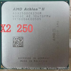 AMD Athlon II X2 250 Processor 3.0GHz/2MB L2 Cache/Socket AM3 Dual-Core CPU