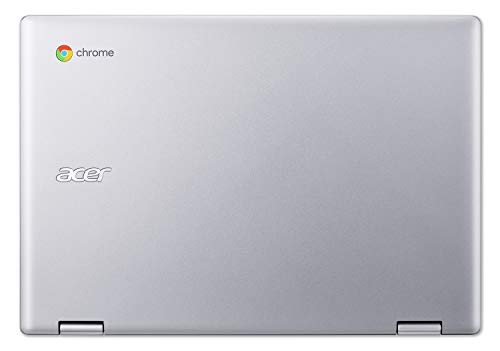 Acer Chromebook Spin 311 Convertible Laptop | Intel Celeron N4000 | 11.6" HD Touch Corning Gorilla Glass Display | 4GB LPDDR4 | 64GB eMMC | Intel 802.11ac Gigabit WiFi 5 | Chrome OS | CP311-2H-C7QD