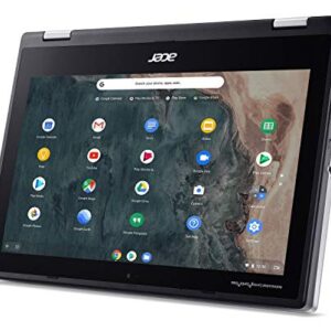 Acer Chromebook Spin 311 Convertible Laptop | Intel Celeron N4000 | 11.6" HD Touch Corning Gorilla Glass Display | 4GB LPDDR4 | 64GB eMMC | Intel 802.11ac Gigabit WiFi 5 | Chrome OS | CP311-2H-C7QD