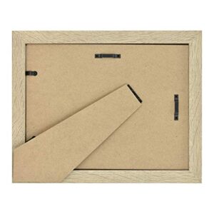 MCS Studio Gallery Document Frame, Certificate Frame Fits 8.5 x 11 Diplomas, Documents & Certificates, Natural Woodgrain, Single