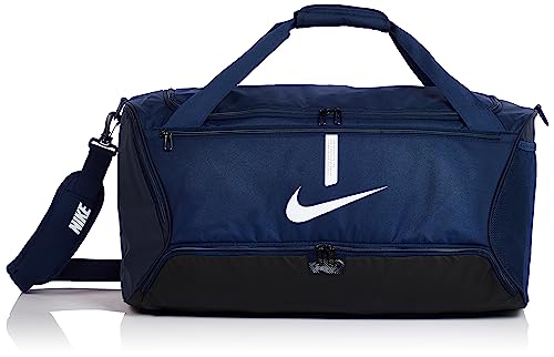 Nike Unisex's Academy Team-Sp21 Sports Bag, Midnight Navy/Black/White, One Size