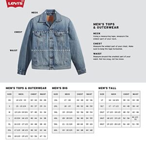 Levi's Men's Sherpa Trucker Jacket, Television - Medium Indigo, Large