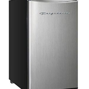 Frigidaire EFR321-AMZ 3.2 cu ft Stainless Steel Mini Fridge, Perfect for Home or The Office, Platinum Series