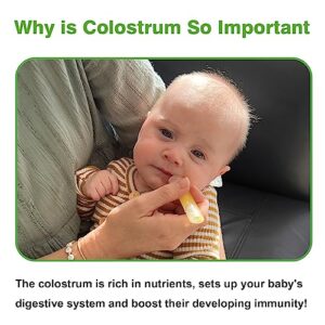 haakaa Colostrum Collector Syringes for Breastmilk Collector for Breastfeeding Moms to Collect Store and Feed Colostrum, 0.1oz/4ml, 2pcs