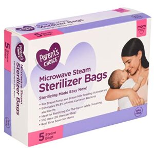 Parent's Choice Microwave Steam Sterilizer Bags