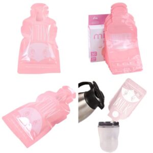 30Pcs Disposable Portable Milk Powder Storage Bag,Safe Antistatic Lightweight Feeding Dried Milk Food Bag(30PCS)