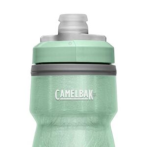 CamelBak Podium Chill Insulated Bike Water Bottle - Easy Squeeze Bottle - Fits Most Bike Cages - 24oz, Sage Perforated