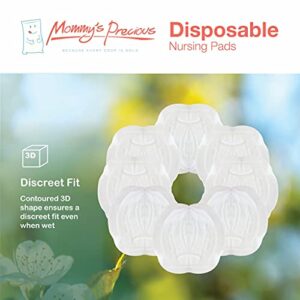 Mommy's Precious Disposable Cotton Nursing Pads 132 Packs for Pregnant Breastfeeding lactating Nursing Moms Breast Milk Pads