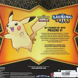 Pokemon Shining Fates Pikachu V Box Set - 4 Booster Packs