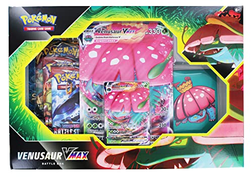 Pokémon TCG: Venusaur/Blastoise VMAX Battle Box