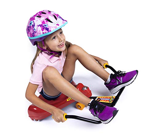 The Original Roller Racer Junior Flying Turtle Sit Skate, Kid Powered, No Motor, No Pedals, No Batteries, Power by Zig zag Motion, Promotes Active Play in or Outdoors, Non-marring Skate Wheels