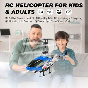 Cheerwing U12 Remote Control Helicopter with Altitude Hold, Mini RC Helicopter for Adults Kids, One Key take Off/Landing and 2 Batteries