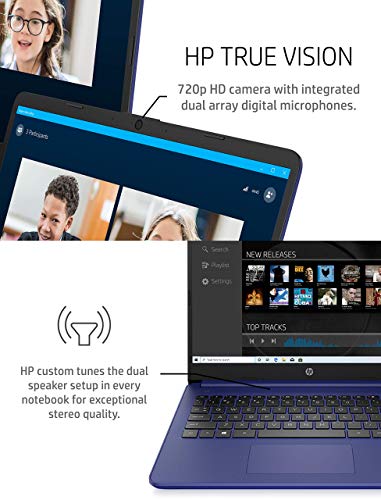 HP 14 Laptop, AMD 3020e Processor, 4 GB RAM, 64 GB eMMC Storage, 14-inch HD Display, Windows 10 Home in S Mode, Long Battery Life (14-fq0010nr, 2020) (Renewed)