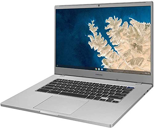 SAMSUNG Chromebook 4+ 15.6 FHD Laptop for Business and Student, Intel Celeron N4000, 4GB RAM, 32GB eMMC Gigabit, Wi-Fi, up to 10.5 Hours Battery Life, Chrome OS w/64GB Micro SD Card, GM Accessories