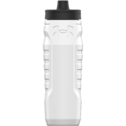 UNDER ARMOUR 32oz Sideline Squeeze White, Polyester