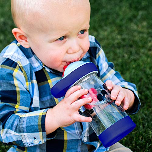 The First Years Mickey Sip & See Toddler Water Bottle w/Floating Charm, 12 Oz