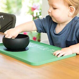 Bella Tunno Wonder Bowl - Silicone Suction Bowl for Toddlers and Baby Bowls, Microwave and Dishwasher Safe Food-Grade BPA Free Silicone, Got Snacks