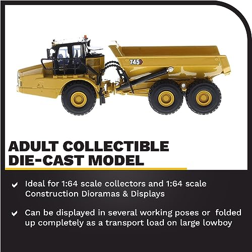 Diecast Masters 85639 Caterpillar 745 Articulated Truck 1/64 Scale Diecast Model