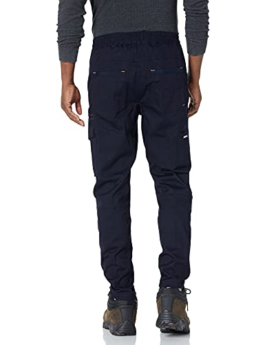 Caterpillar Men's Slim Fit Work Cargo Pant, Navy, 34/30