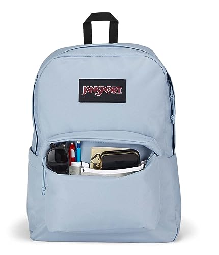 JanSport SuperBreak Backpack - Durable, Lightweight Premium Backpack - Blue Dusk