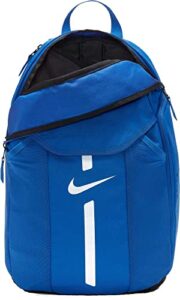 nike academy team backpack, dc2647-480 (royal/white)