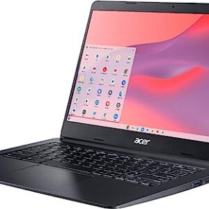 acer Chromebook 314 Laptop for Student and Business, 14" FHD Touch IPS, Intel UHD Graphics 600, Intel Celeron N4020, 4GB RAM, 64GB eMMC, Chrome OS, WiFi 5, Black, with 5ave Stylus Pen