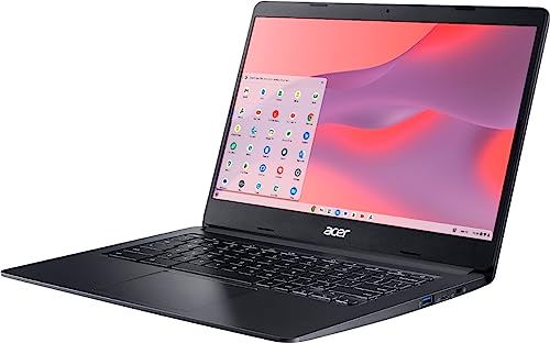 acer Chromebook 314 Laptop for Student and Business, 14" FHD Touch IPS, Intel UHD Graphics 600, Intel Celeron N4020, 4GB RAM, 64GB eMMC, Chrome OS, WiFi 5, Black, with 5ave Stylus Pen