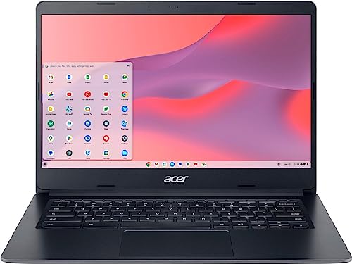 acer Chromebook 314 Laptop for Student and Business, 14" FHD Touch IPS, Intel UHD Graphics 600, Intel Celeron N4020, 4GB RAM, 64GB eMMC, Chrome OS, WiFi 5, Black, with 5ave Stylus Pen