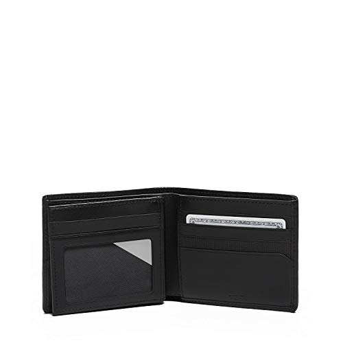 TUMI - Alpha Global Center Flip Passcase Wallet for Men - Black