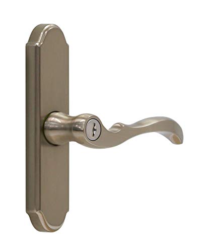 Larson Certified Storm Door M2 Mortise Handle Set (Brushed Nickel)