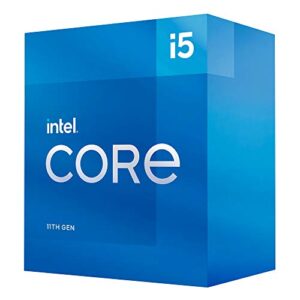 intel® core™ i5-11400 desktop processor 6 cores up to 4.4 ghz lga1200 (intel® 500 series & select 400 series chipset) 65w